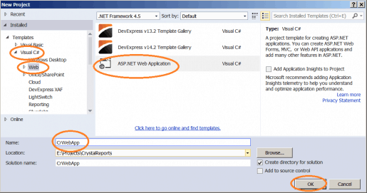 Crystal Reports in ASP.NET MVC and ADO.NET Entity Model