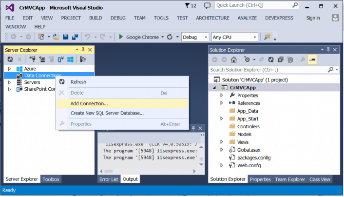 Crystal Reports In Aspnet Mvc And Adonet Entity Model