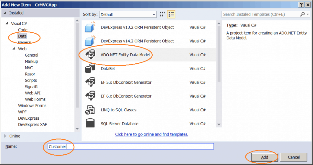 Crystal Reports In Aspnet Mvc And Adonet Entity Model