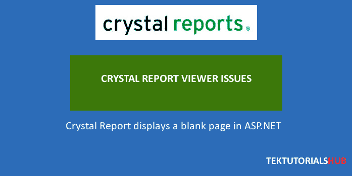 How to Create Crystal Report using Visual Studio