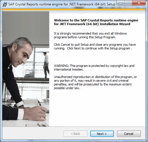 How to download and Install Crystal Report Runtime