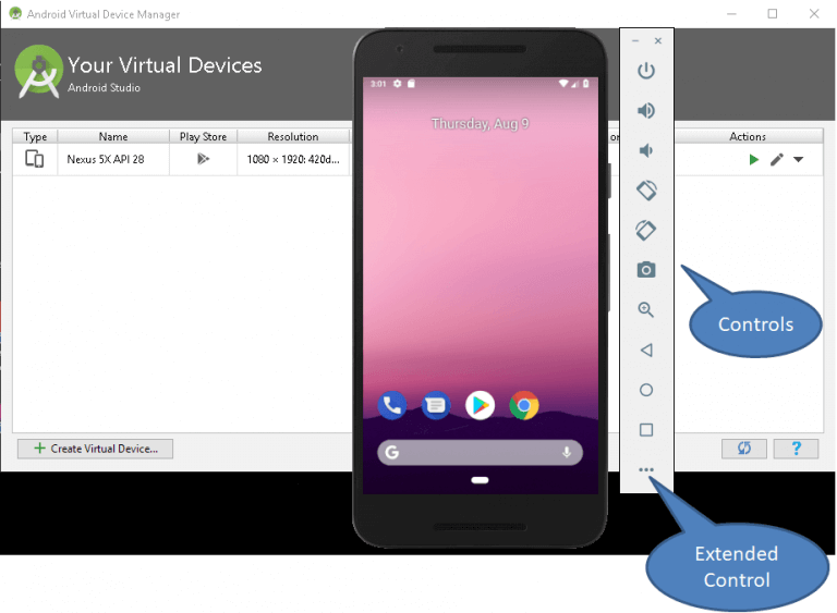 Create And Manage Android Virtual Device Tektutorialshub