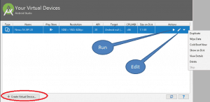 Create & Manage Android Virtual Device - Tektutorialshub