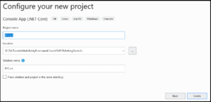 Entity Framework Core Console Application - Tektutorialshub
