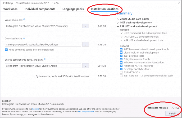 How to Download and Install Visual Studio 2017 - Tektutorialshub