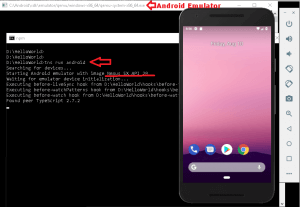 Nativescript HelloWorld Example App with Angular - Tektutorialshub