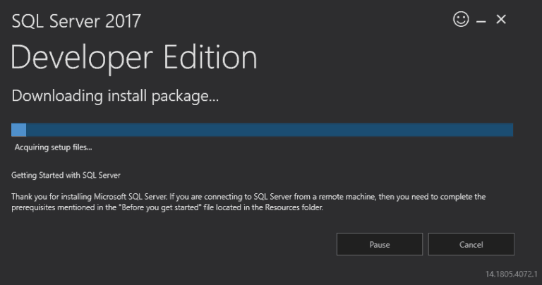 How to download and install SQL Server 2017 - Tektutorialshub
