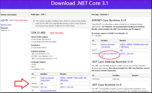 How to download and install .Net Core - TekTutorialsHub