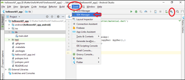How to Install Android SDK Tools - Tektutorialshub How to Install Android SDK Tools - Tektutorialshub
