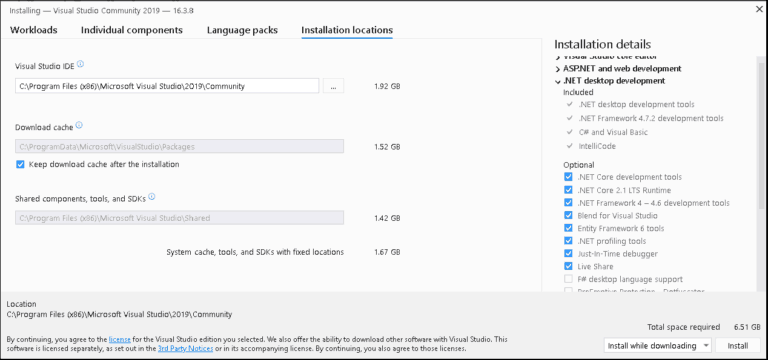 How to Download & Install Visual Studio 2019 - Tektutorialshub