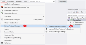 How to Install Entity Framework Core - Tektutorialshub