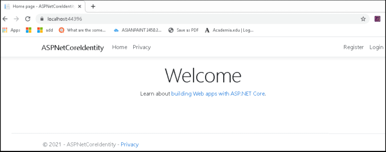 Introduction to ASP.NET Core Identity - Tektutorialshub Introduction to ASP.NET Core Identity - Tektutorialshub