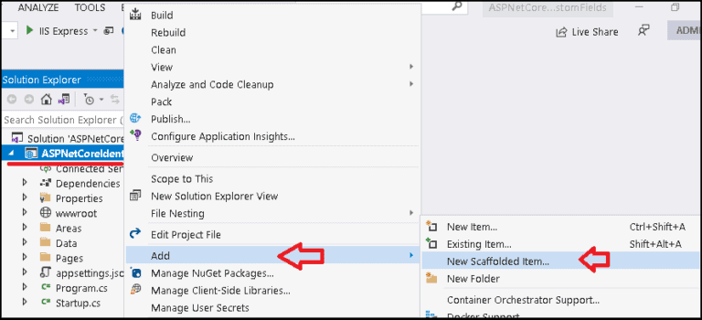 Add Custom Fields To User In Aspnet Core Identity Tektutorialshub