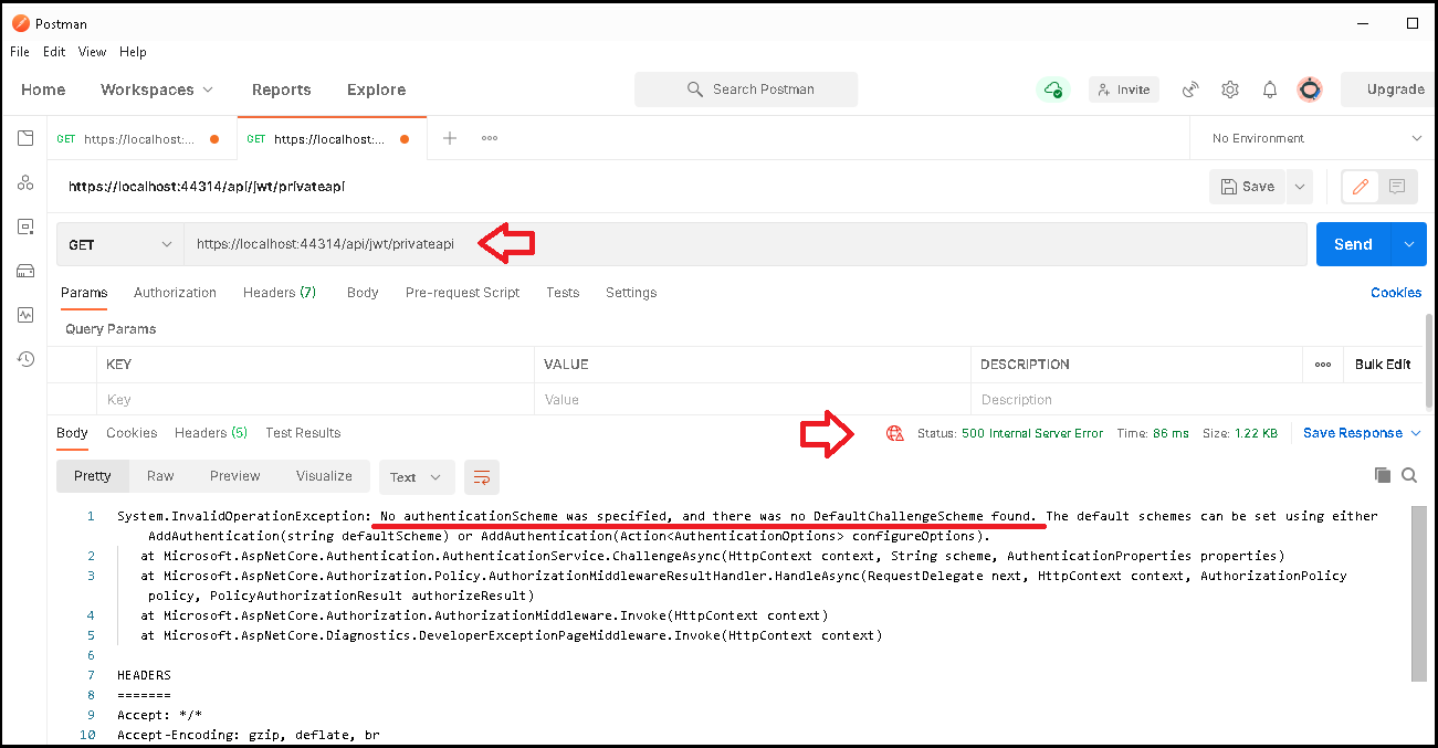 Jwt Authentication In Asp Core In Web Api