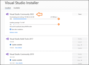 How To Download & Install Visual Studio 2022 - Tektutorialshub